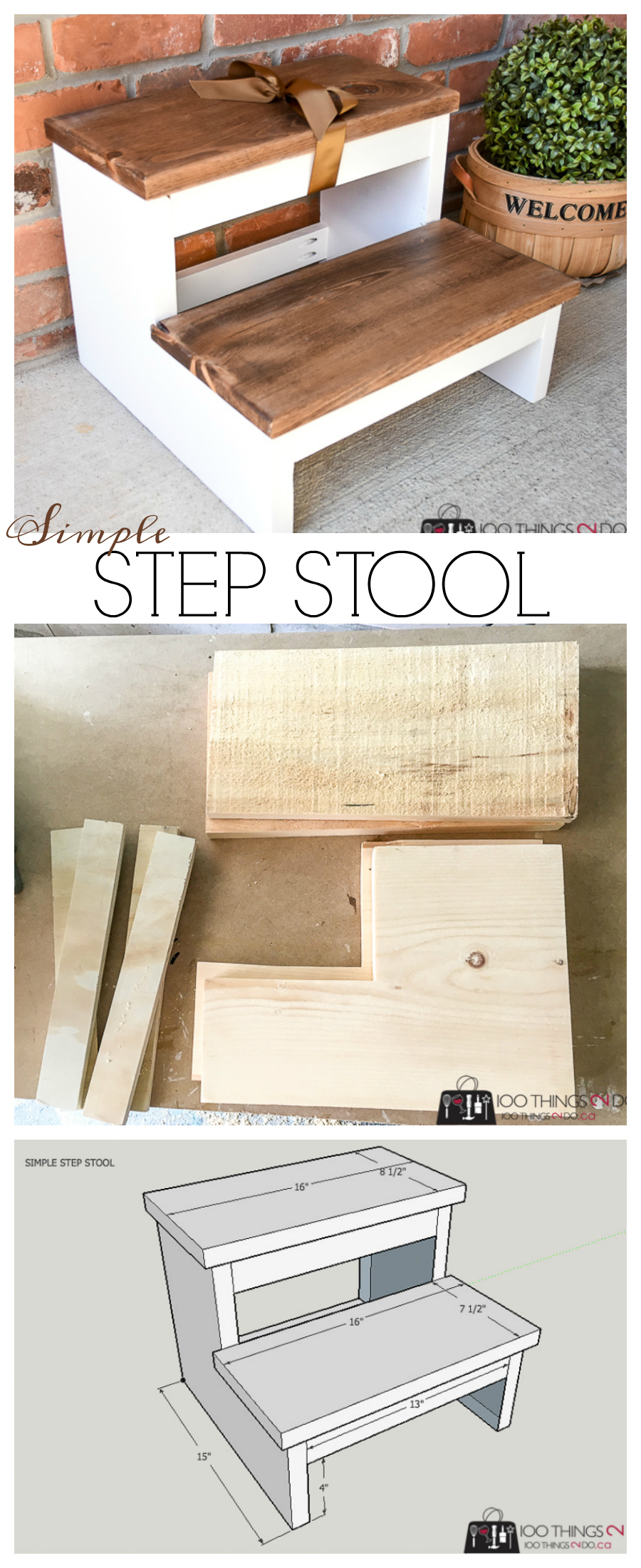 Simple Step Stool 100 Things 2 Do