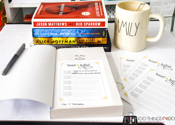 Printable Book Plate - 100 Things 2 Do